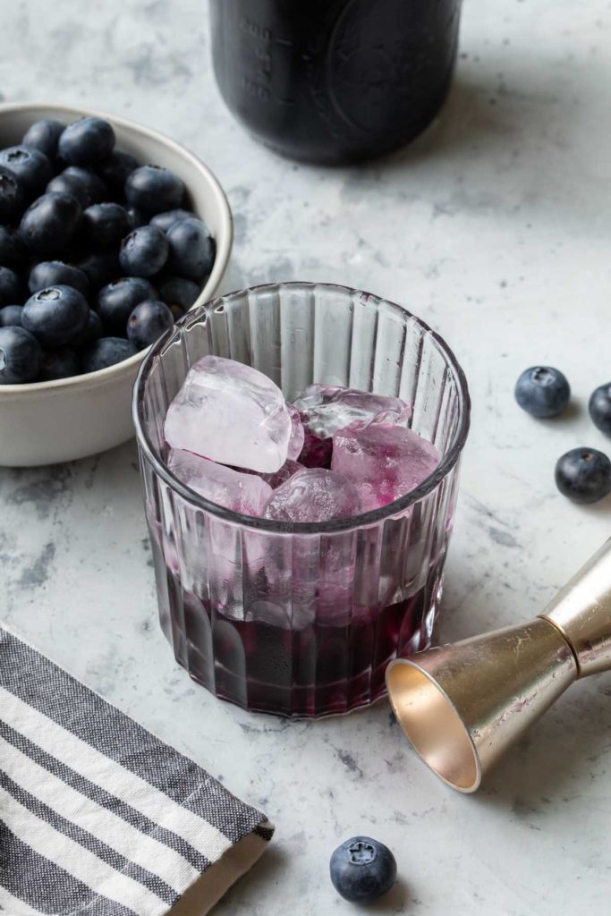 Blueberry Simple Syrup - Another Cocktail Blog