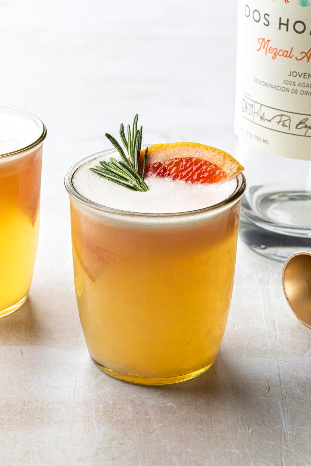 Spicy Mezcal Sour - Another Cocktail Blog