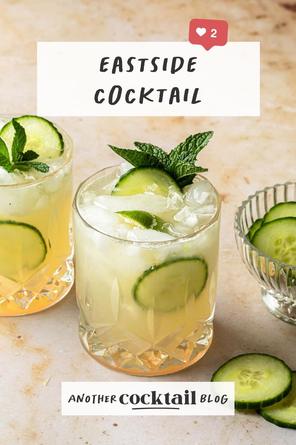 Eastside Cocktail - Another Cocktail Blog