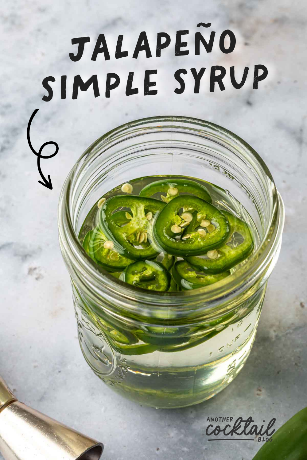 Jalapeño Simple Syrup - Another Cocktail Blog