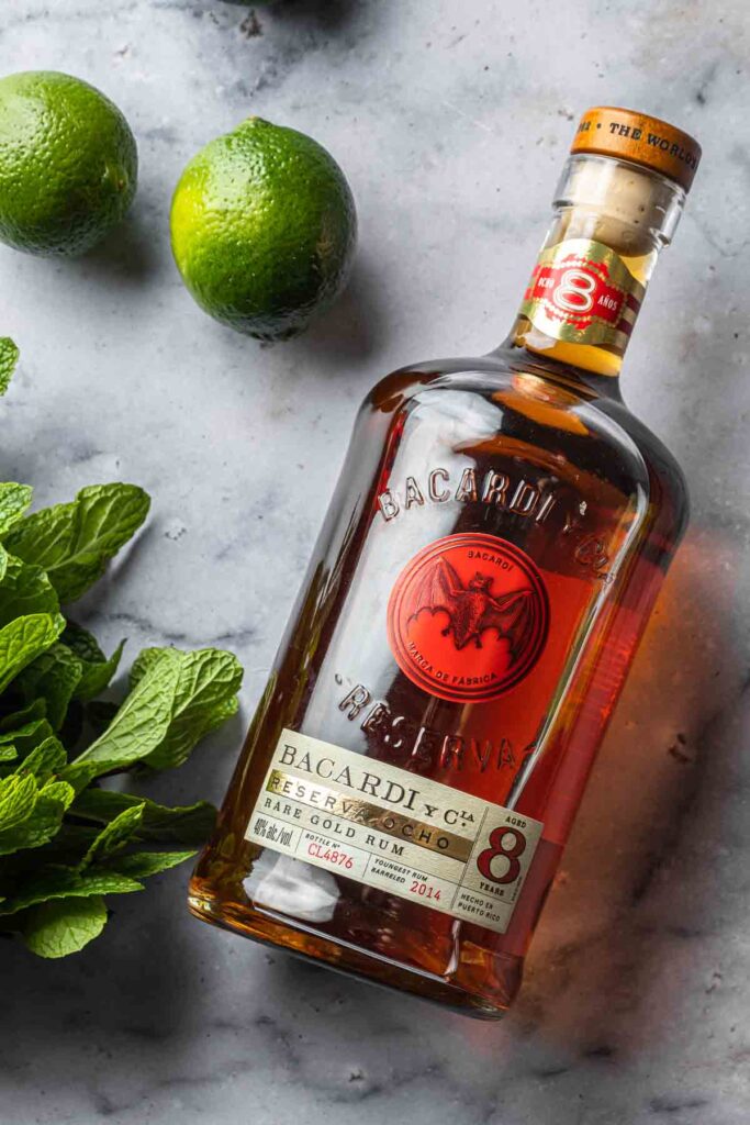 Dark Rum Mojito - Another Cocktail Blog