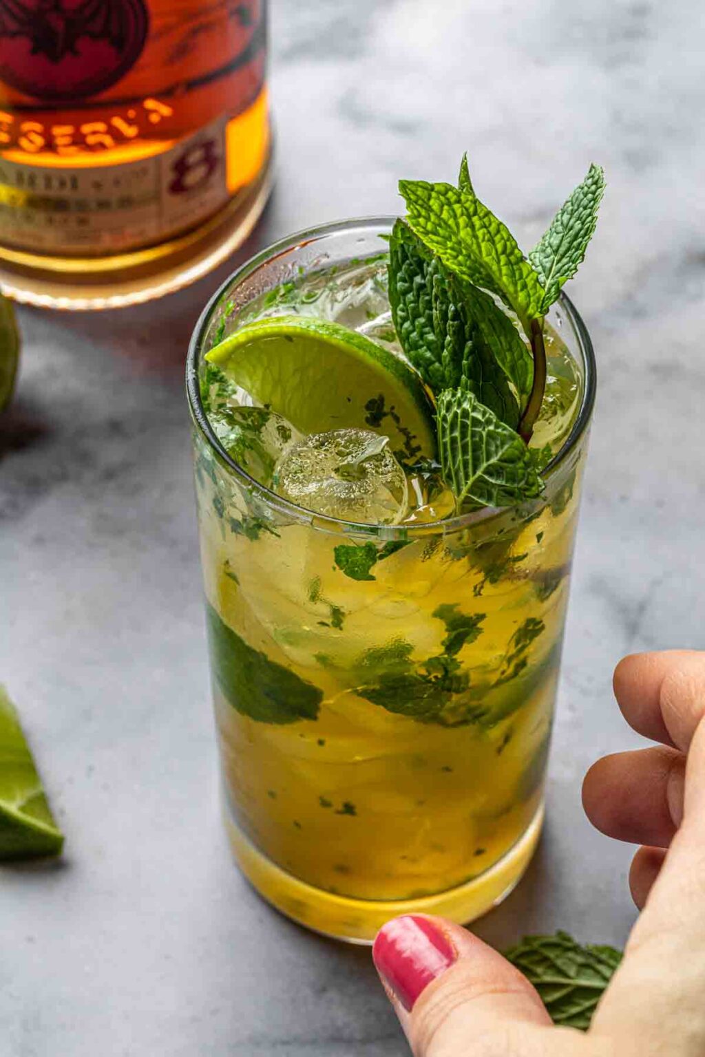 Dark Rum Mojito - Another Cocktail Blog
