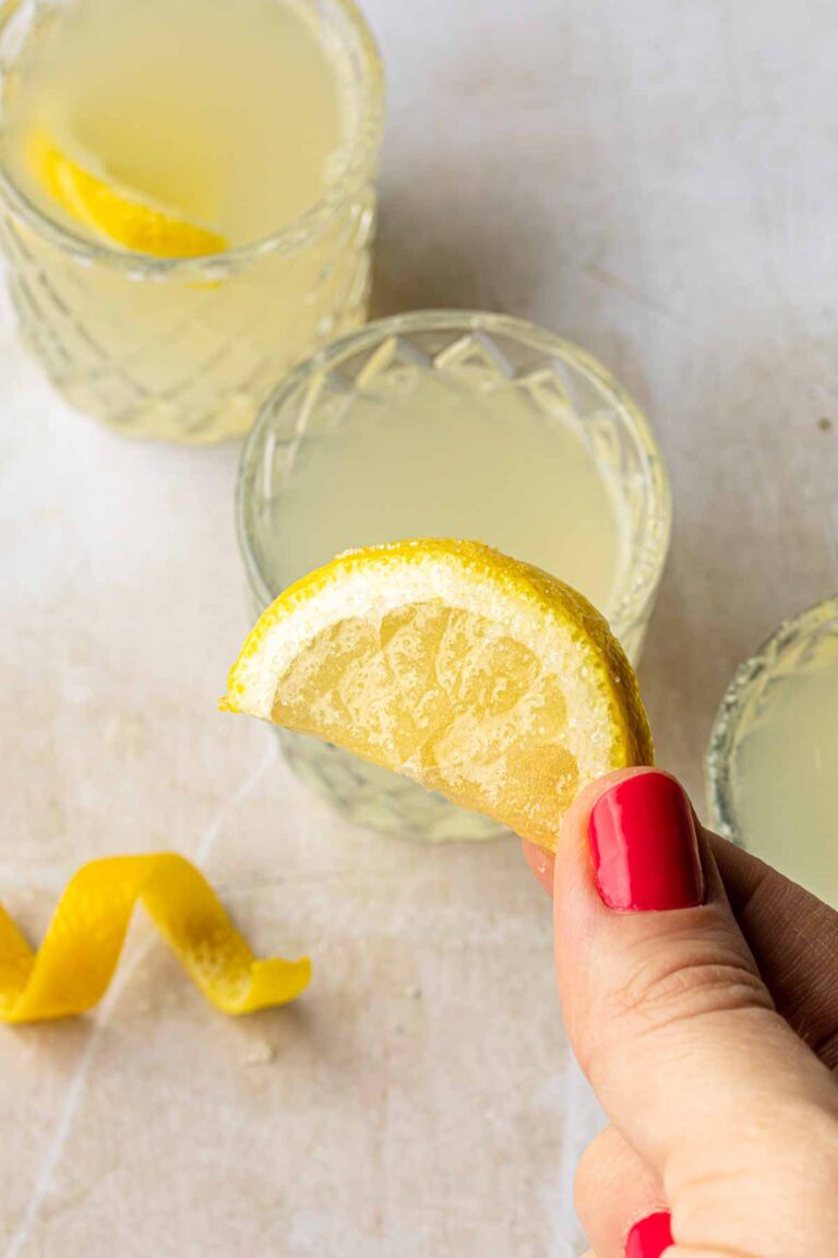 Lemon Drop Shot - Another Cocktail Blog