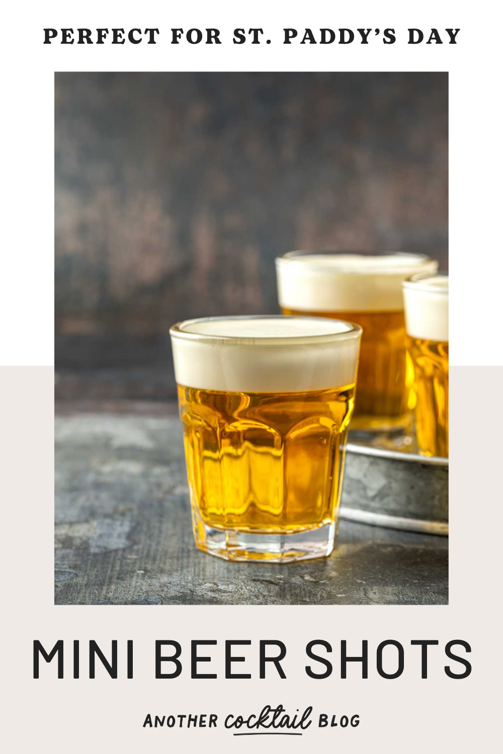 Mini Beer Shots - Another Cocktail Blog