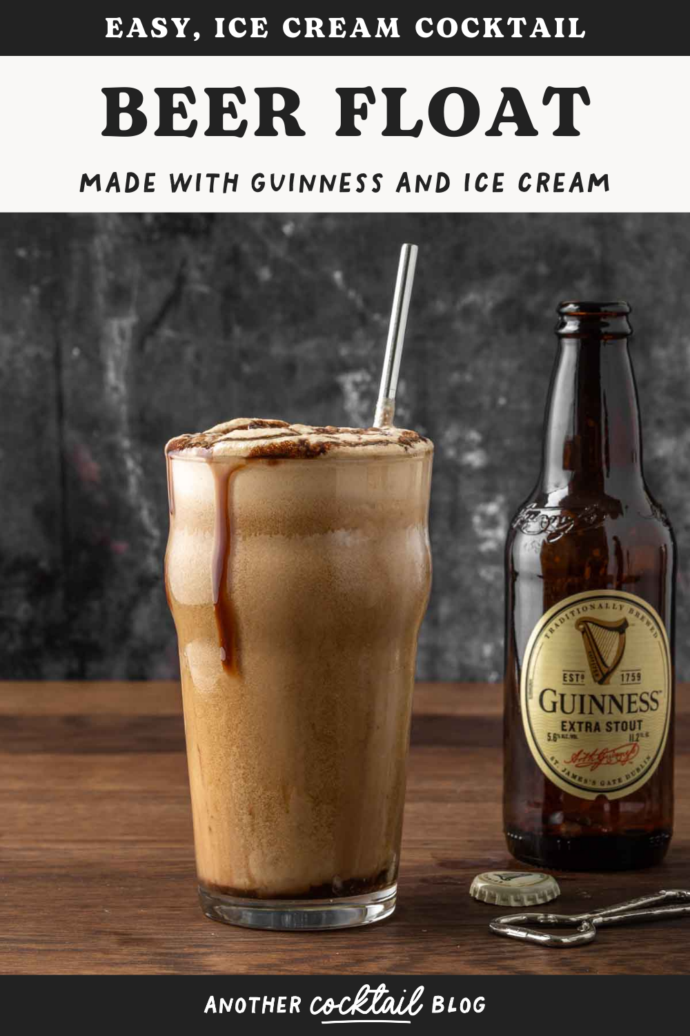 Guinness Beer Float - Another Cocktail Blog