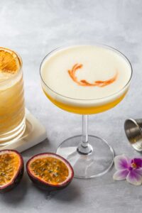 Passion Fruit Pisco Sour - Another Cocktail Blog
