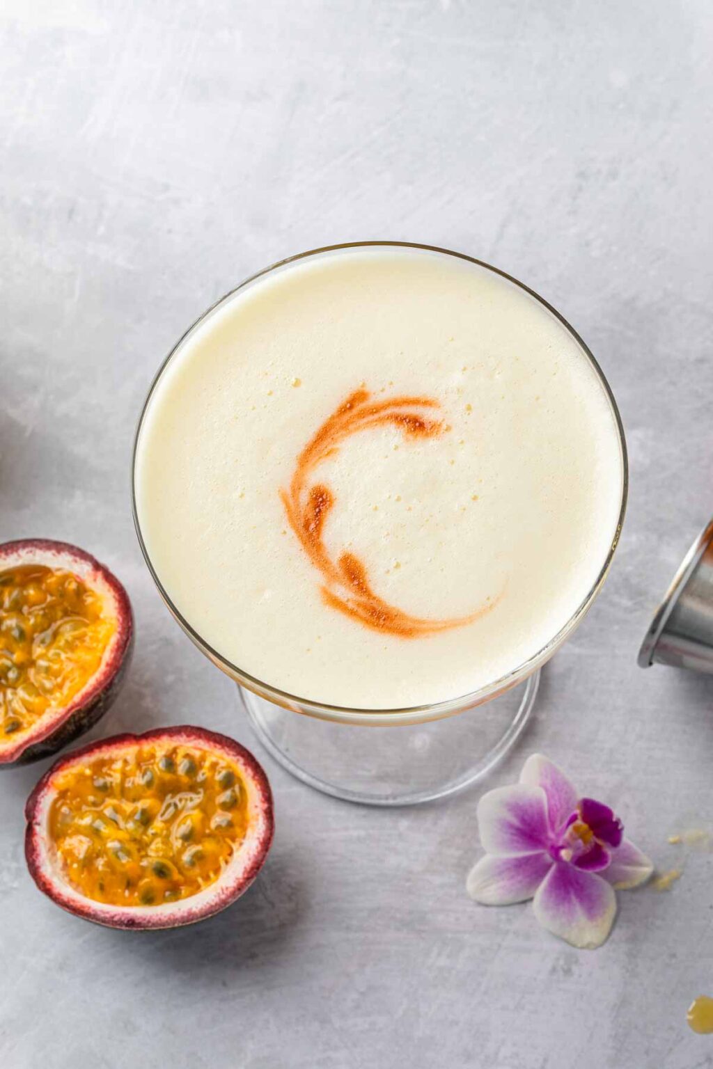 Passion Fruit Pisco Sour - Another Cocktail Blog