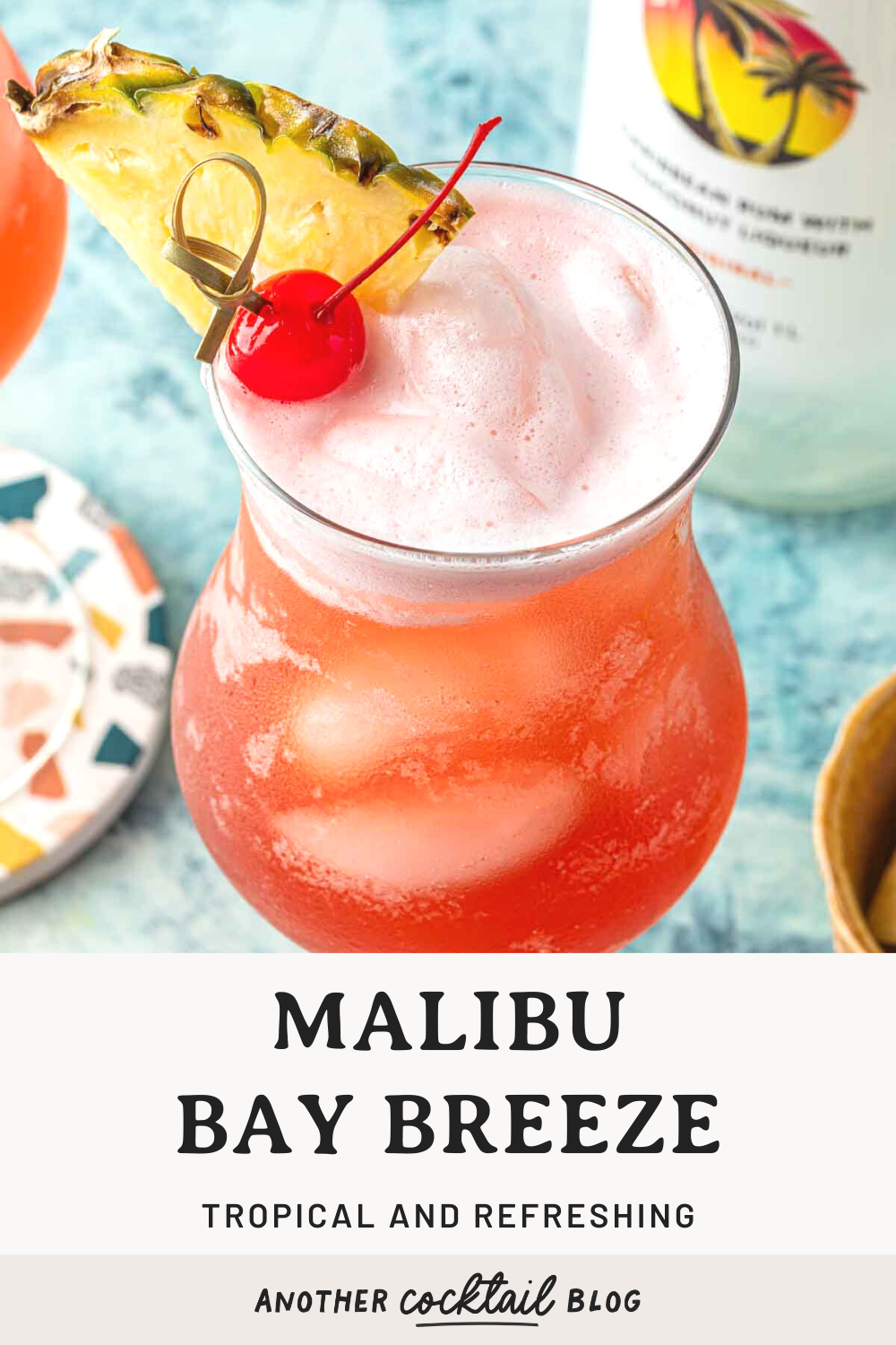 Malibu Bay Breeze - Another Cocktail Blog