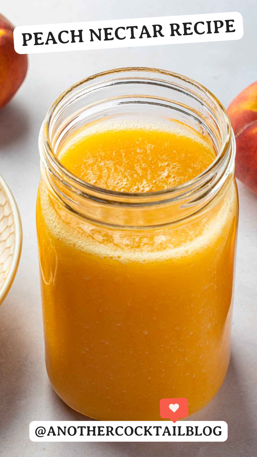 Peach Nectar - Another Cocktail Blog