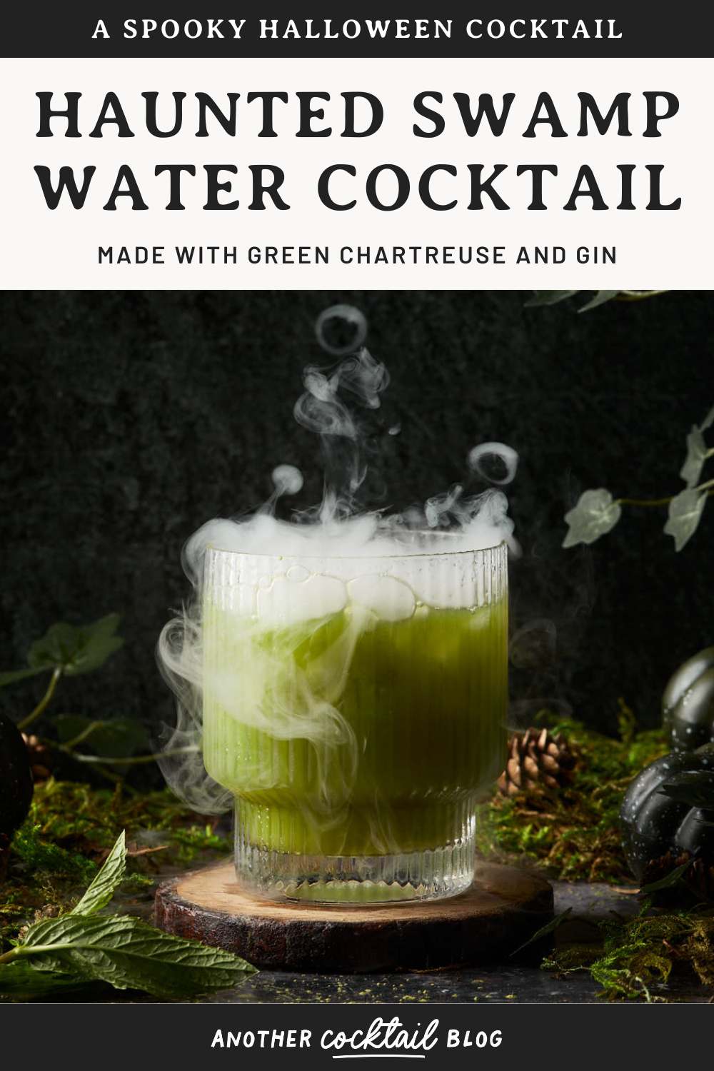 Haunted Swamp Water Cocktail - Another Cocktail Blog