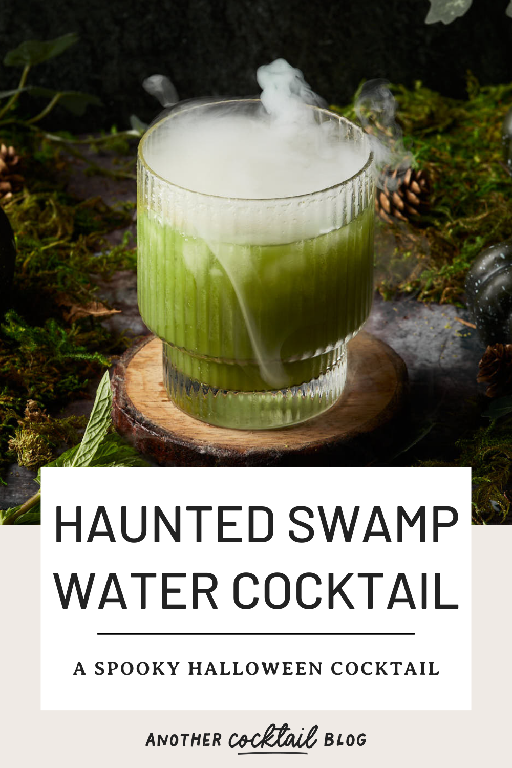Haunted Swamp Water Cocktail - Another Cocktail Blog
