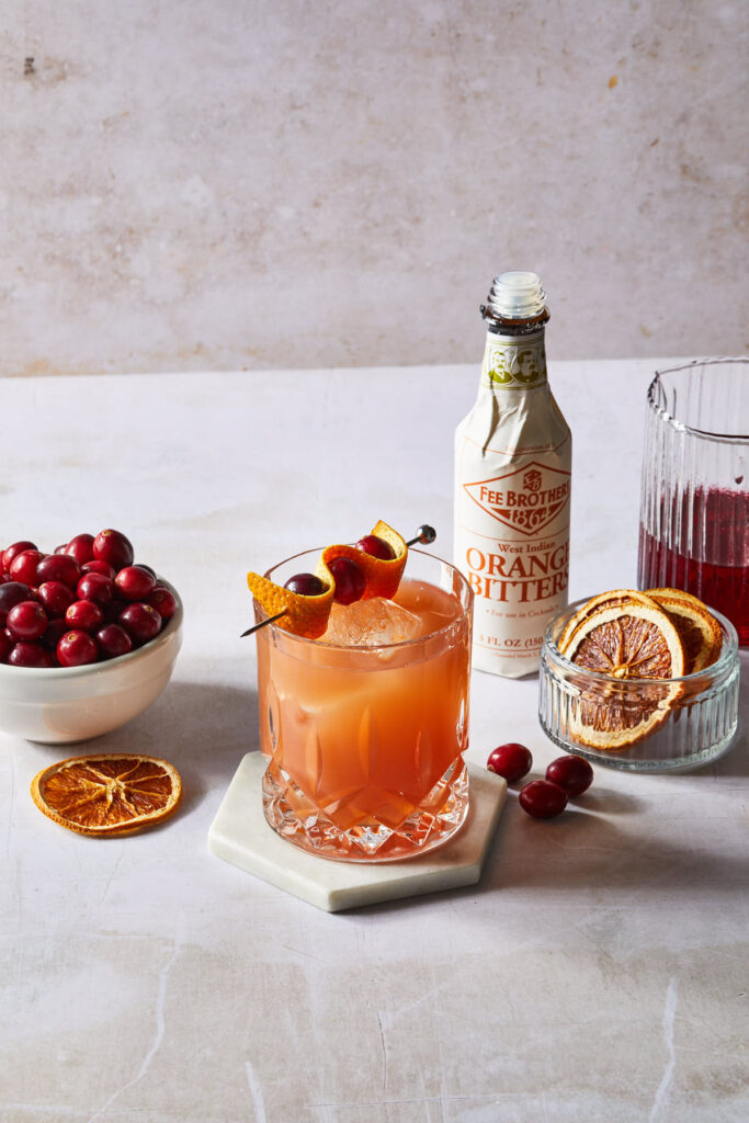 Cranberry Orange Whiskey Sour - Another Cocktail Blog