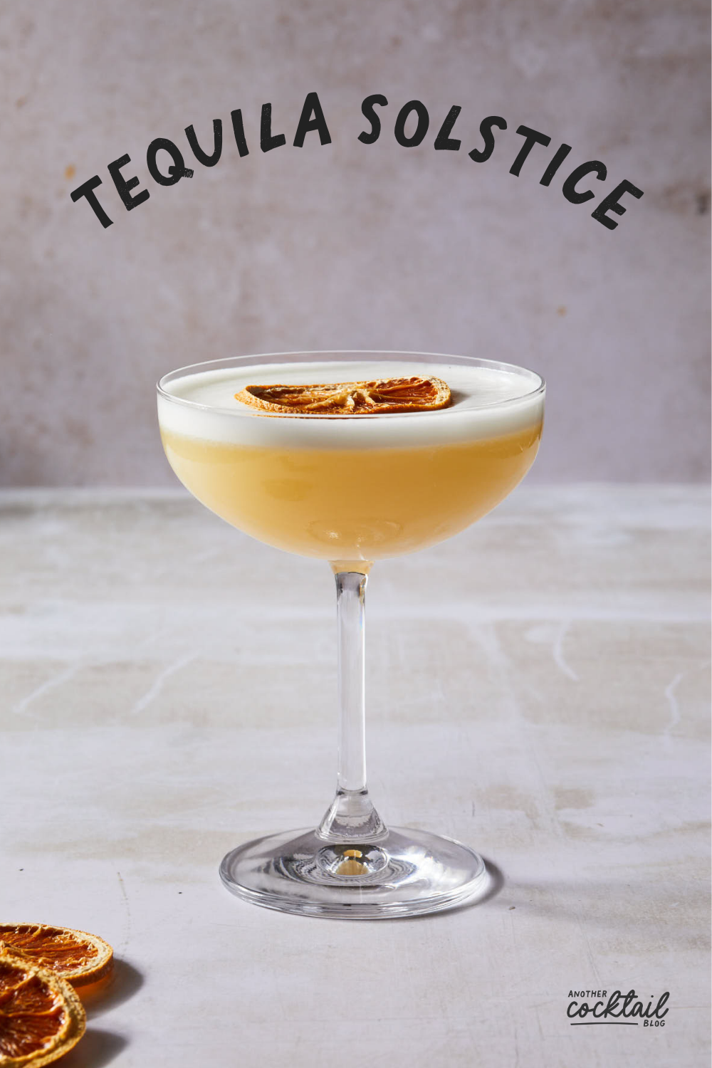 Tequila Solstice (Winter Tequila Cocktail) - Another Cocktail Blog