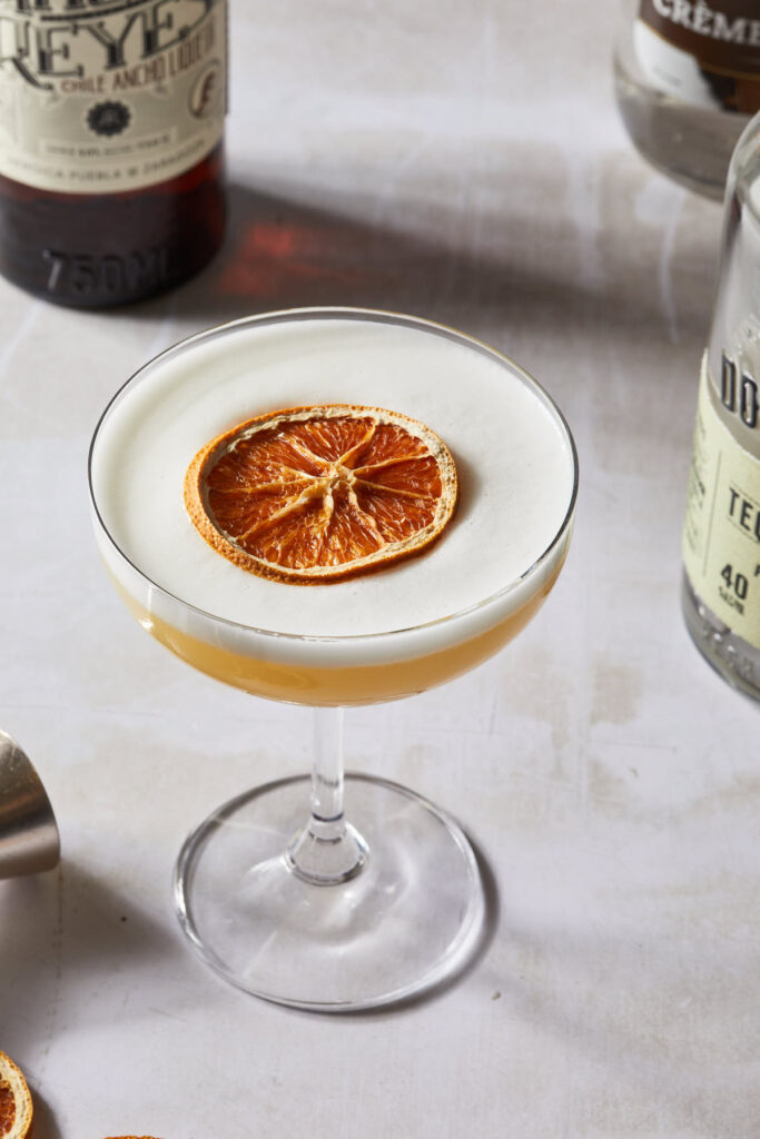Tequila Solstice (Winter Tequila Cocktail) - Another Cocktail Blog