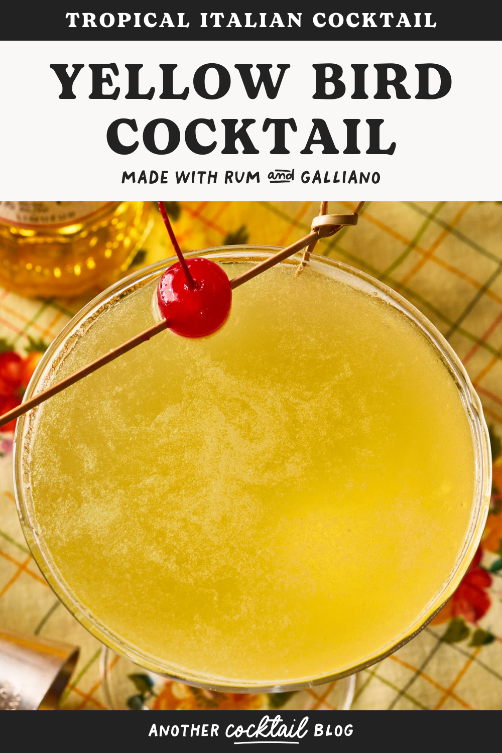 Yellow Bird Cocktail - Another Cocktail Blog