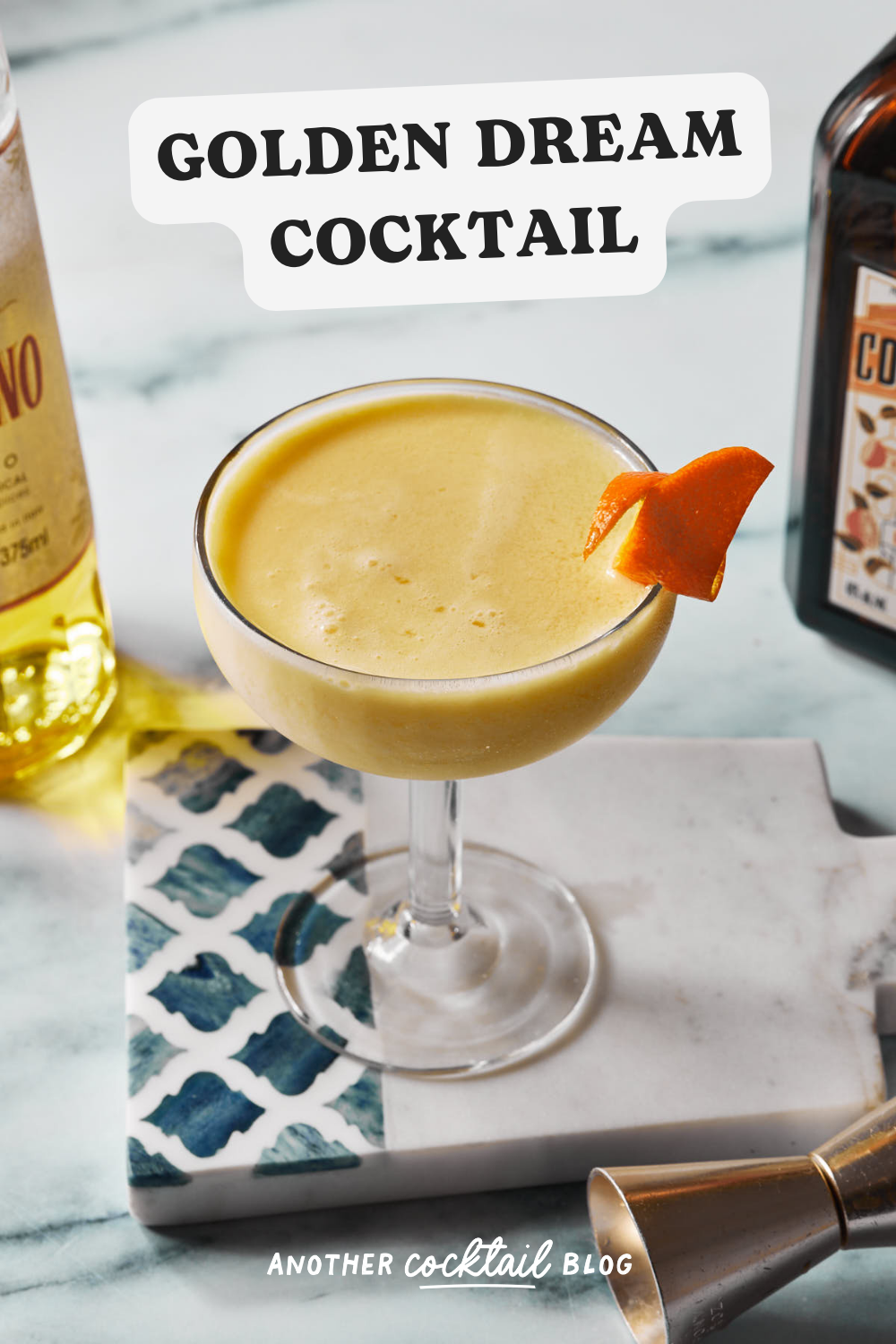 Golden Dream Cocktail - Another Cocktail Blog